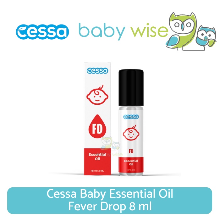 Jual Cessa Baby Essential Oil Fever Drop 8 ml - Penurun Demam Anak Bayi ...