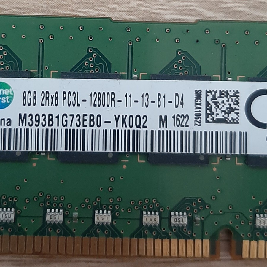 Jual MEMORY RAM 8GB 2RX8 PC3L 12800R | Shopee Indonesia