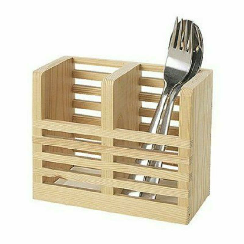 Jual RAK TEMPAT SENDOK KAYU JATI BELANDA | Shopee Indonesia