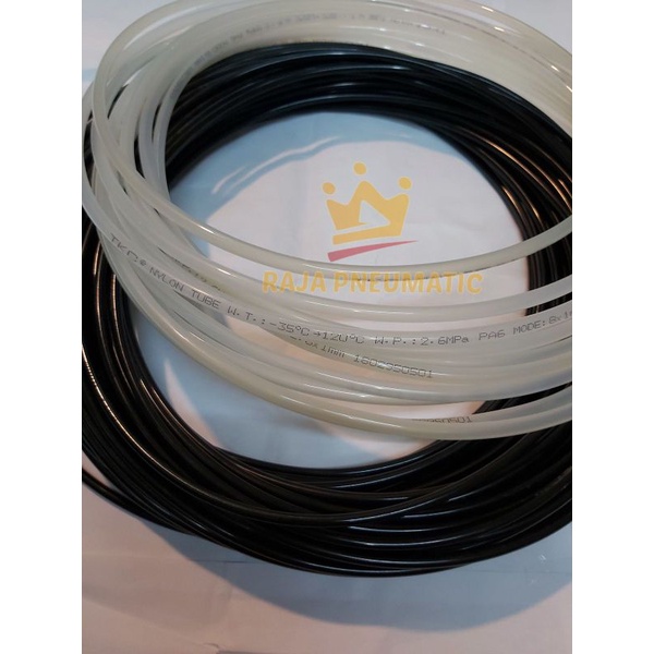 Jual SELANG NYLON HOSE NYLON 6X1 LUAR 6MM DALAM 4MM | Shopee Indonesia