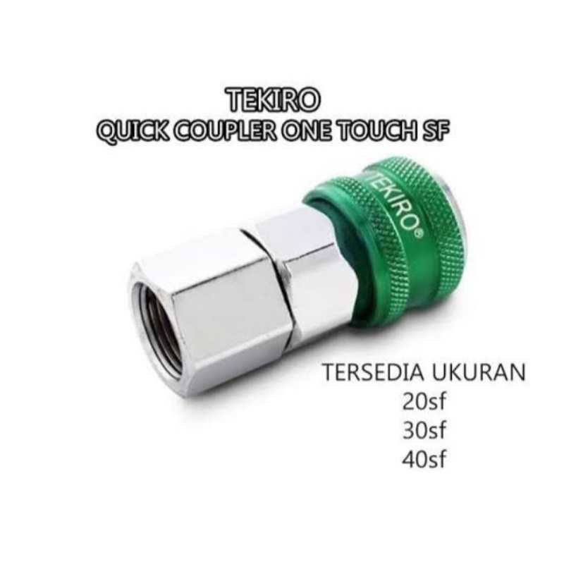 Jual Tekiro Quick Coupler One Touch 40 SF | Shopee Indonesia