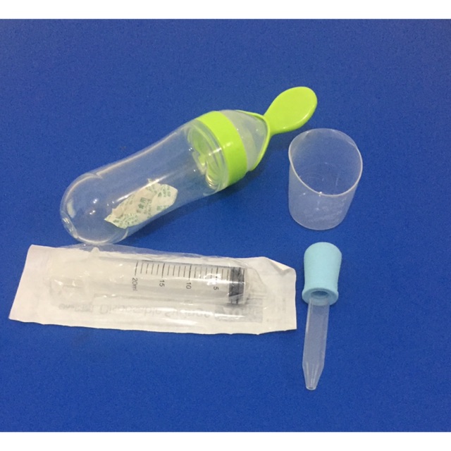Jual Paket anti bingung puting / cup feeder / sendok silicon / pipet ...