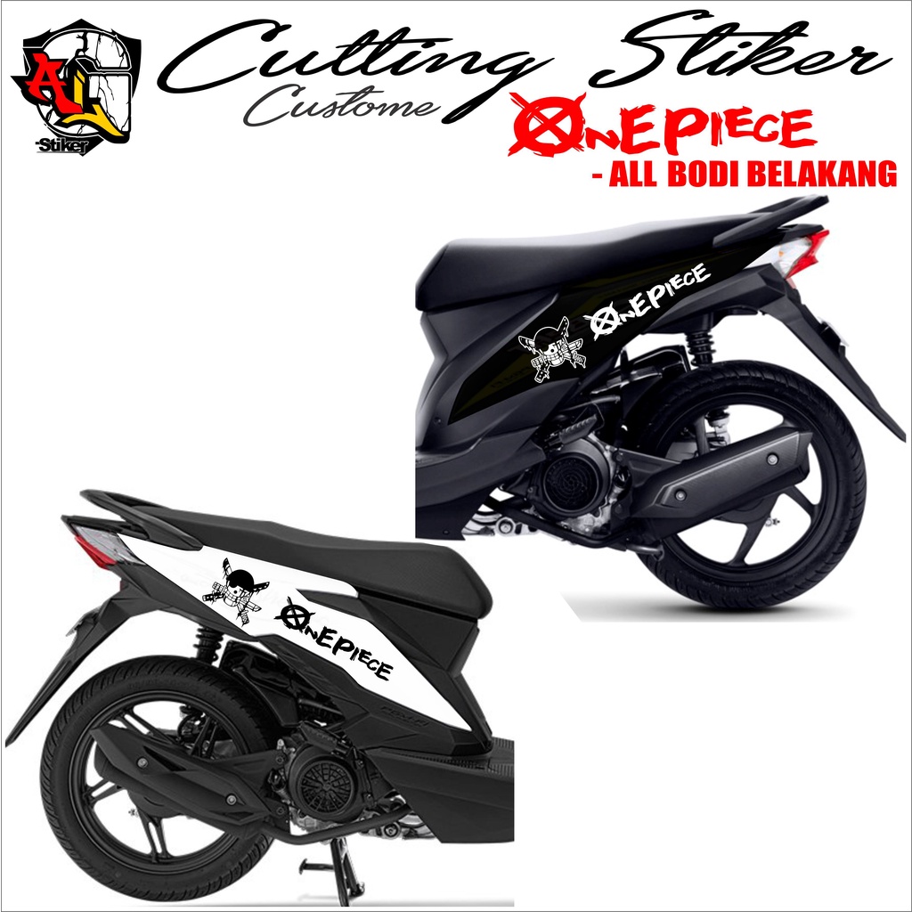 Jual CATING STIKER ONE PIECE/SC.050/STIKER BODDY BELAKANG/STIKER BEAT/STIKER MIO/STIKER JUPITER ...
