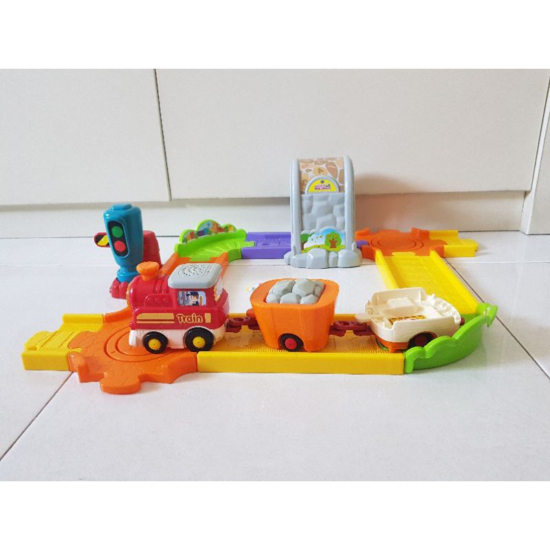 Jual Vtech Baby Toot Toot Drivers Cargo Train with Track | Shopee Indonesia