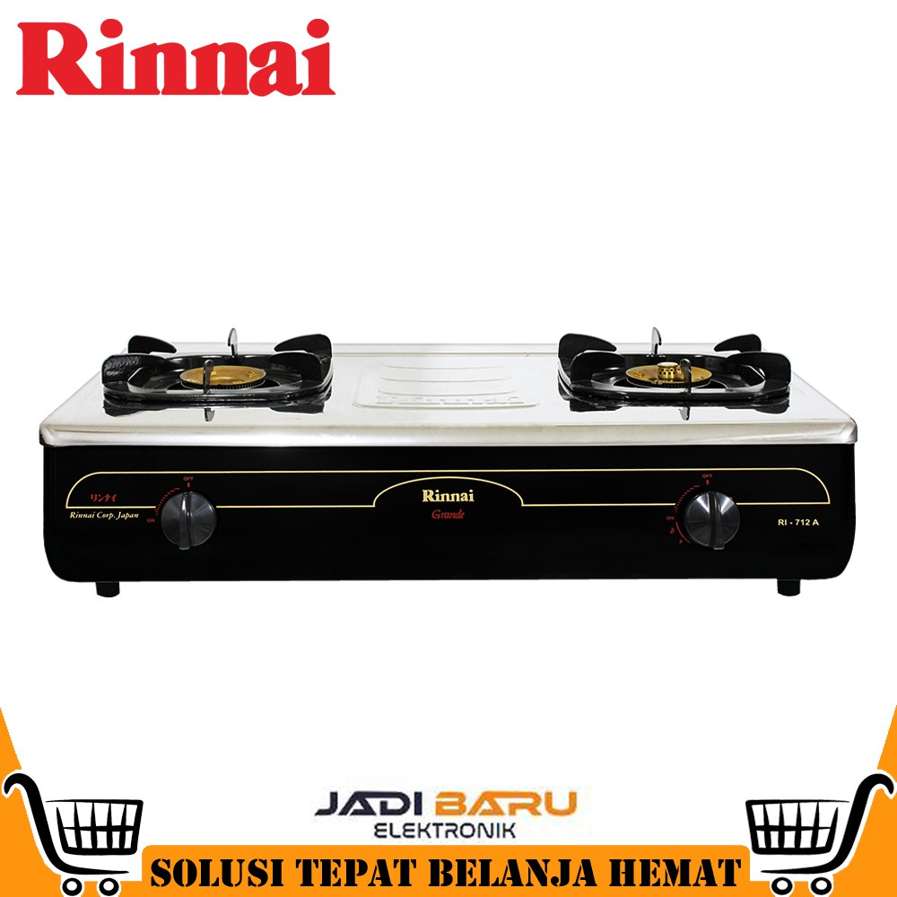 Jual (READY COD) KOMPOR GAS RINNAI RI 712 A / RI-712 A / RI712A [2 ...