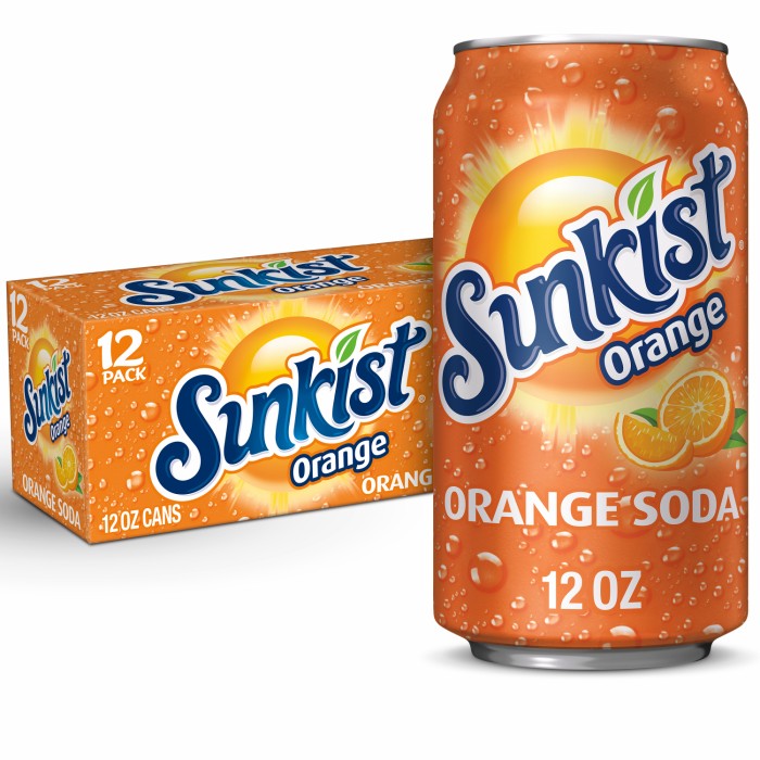 Jual Minuman Kaleng Sunkist Orange Drink 24 Kaleng | Shopee Indonesia