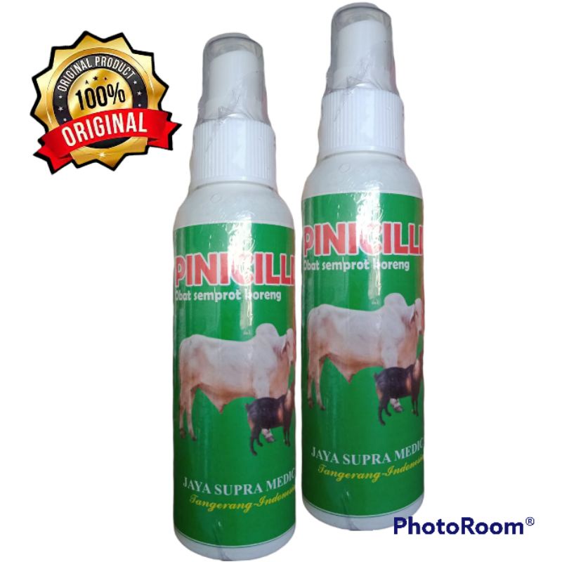 Jual PINICILIN SPRAY OBAT LUKA HEWAN TERNAK SAPI KERBAU KAMBING DOMBA ...