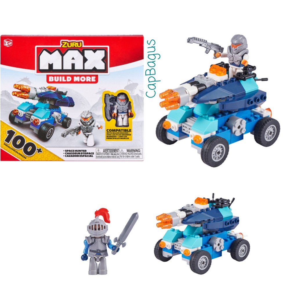 Jual Zuru Max bricks build more Space Hunter 100+ 100 keping piece pcs ...