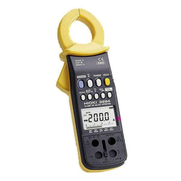 Jual Jual TRMS Clamp-On HiTester, 600V AC/DC 200A AC/DC TANG AMPERE ...