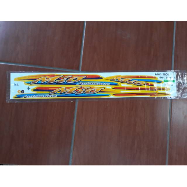 Jual Striping Mio Rare Kuning Thailand | Shopee Indonesia