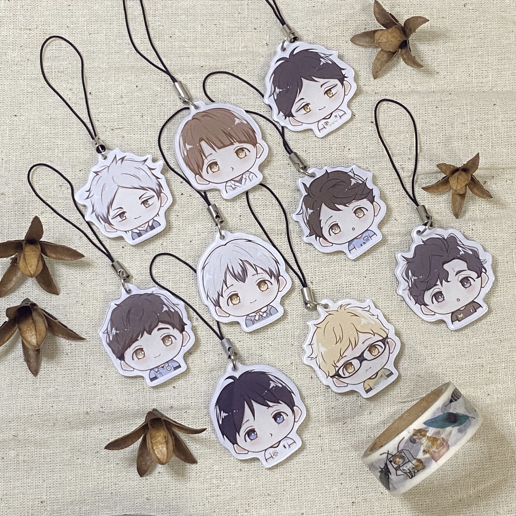Jual READY STOCK STRAP HP HANDPHONE HAIKYUU TIME SKIP VERSION | Shopee ...