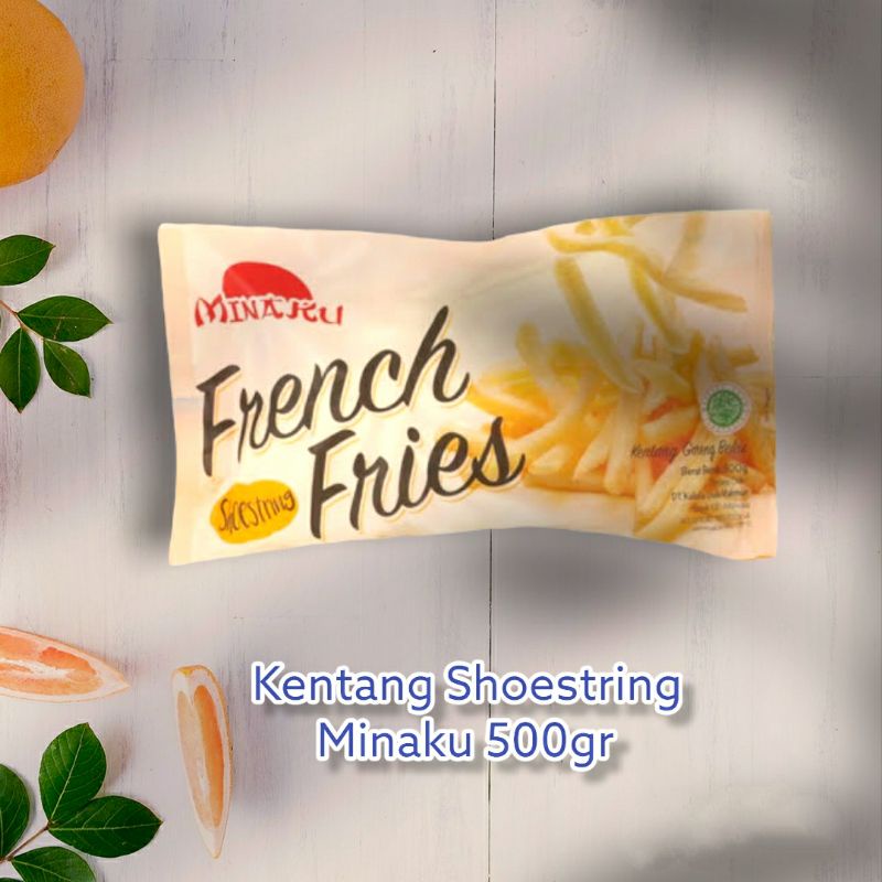 Jual Kentang Minaku / French Fries Shoestring 500gr | Shopee Indonesia