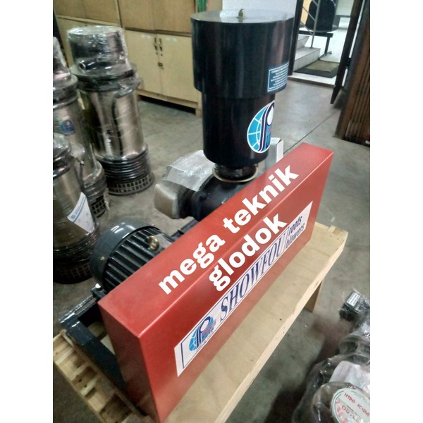 Jual Root Blower Showfou Rlc 40 Comp Motor Taiwan 3 hp 2,2kw +Sasis+Acc ...