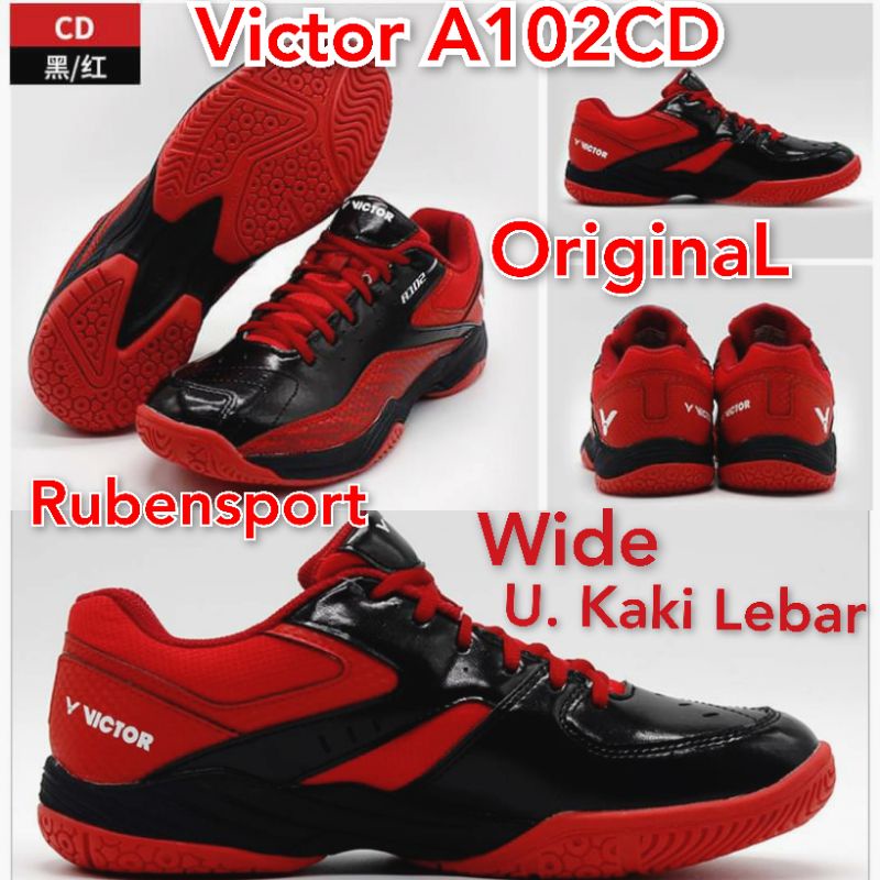 Jual Sepatu Badminton Victor A102CD Original Victor uk. 35 | Shopee ...