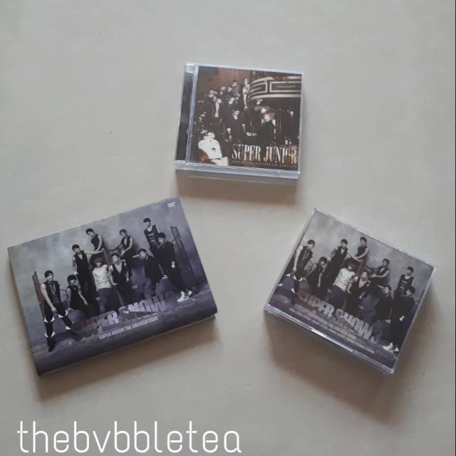 Jual Super Junior SS3 Japan Limited Special Edition Unsealed (ubah ...