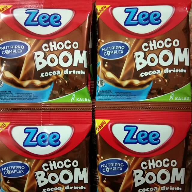 Jual Zee Choco Boom Cocoa Drink by Kalbe | Shopee Indonesia
