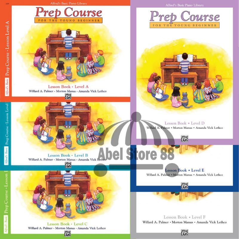 Jual Alfred Basic Piano Lesson Book Prep Course Level A/B/C/D/E/F ...