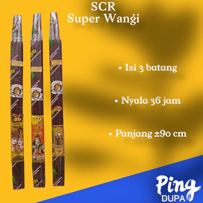 Jual Dupa Hio Besar Nyala 36 Jam Smokey Incense Super Wangi Harum Tahan ...