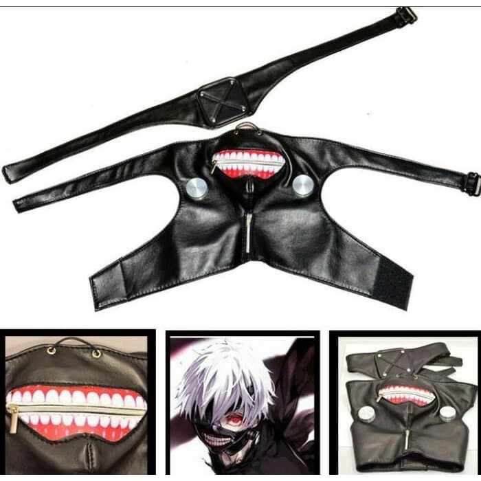 Jual Topeng Anime Tokyo Ghoul - Mask Kaneki Ken | Shopee Indonesia