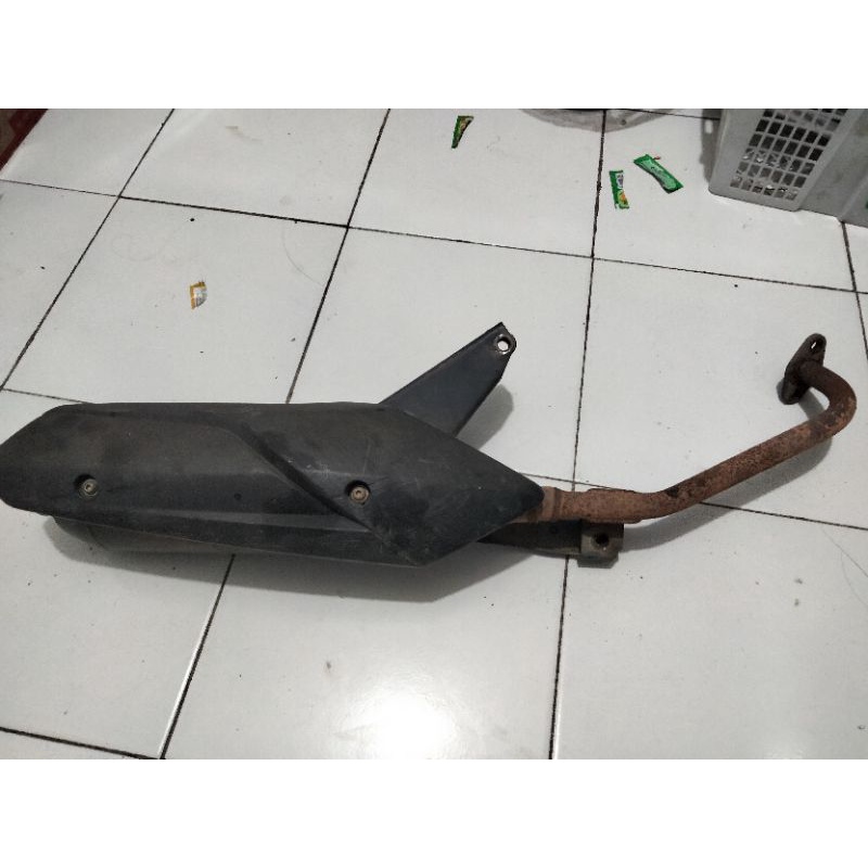 Jual knalpot standar Yamaha Mio m3/Z, original copotan. | Shopee Indonesia