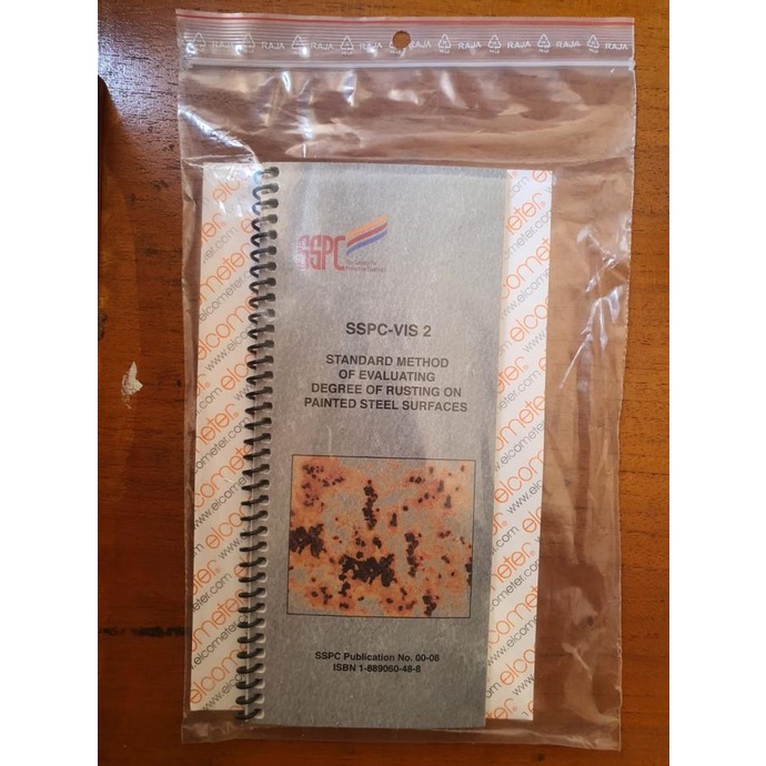 Jual Elcometer 128 -6 Pictorial Surface Standard SSPC VIS 2 128-6 | Shopee Indonesia