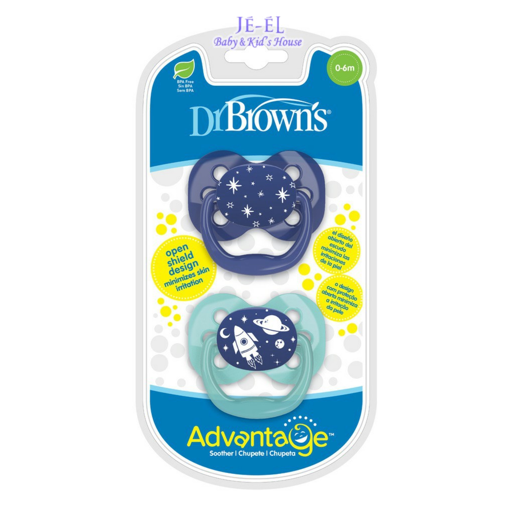 Jual Dr Brown's Advantage Pacifier / Kompeng Dot Bayi Dr Brown's ...