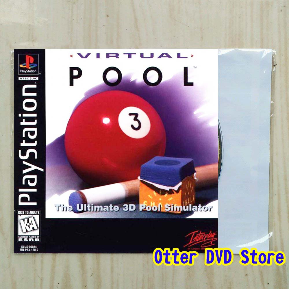 Jual Kaset CD Game Ps1 Ps 1 Virtual Pool 1 | Shopee Indonesia