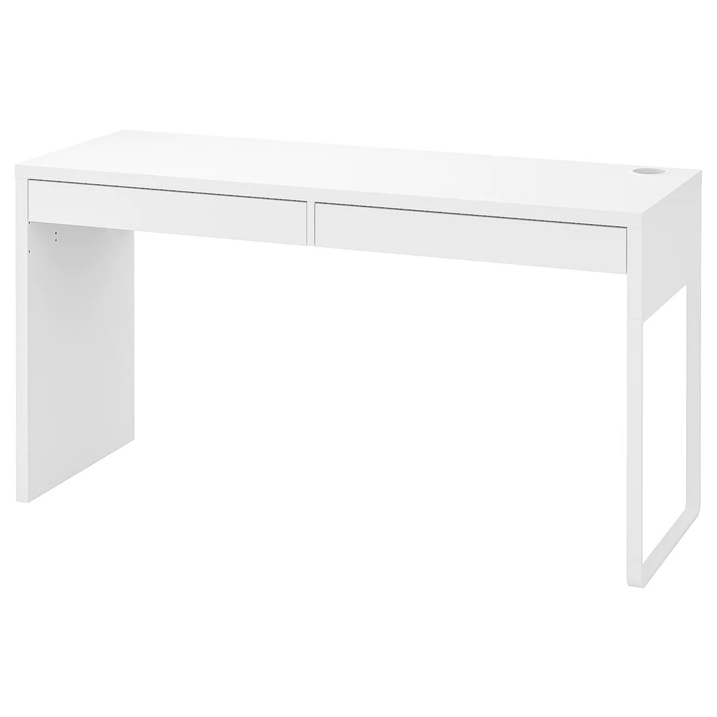 Jual Meja Kantor Putih - Meja Laci Kayu Minimalis | Shopee Indonesia