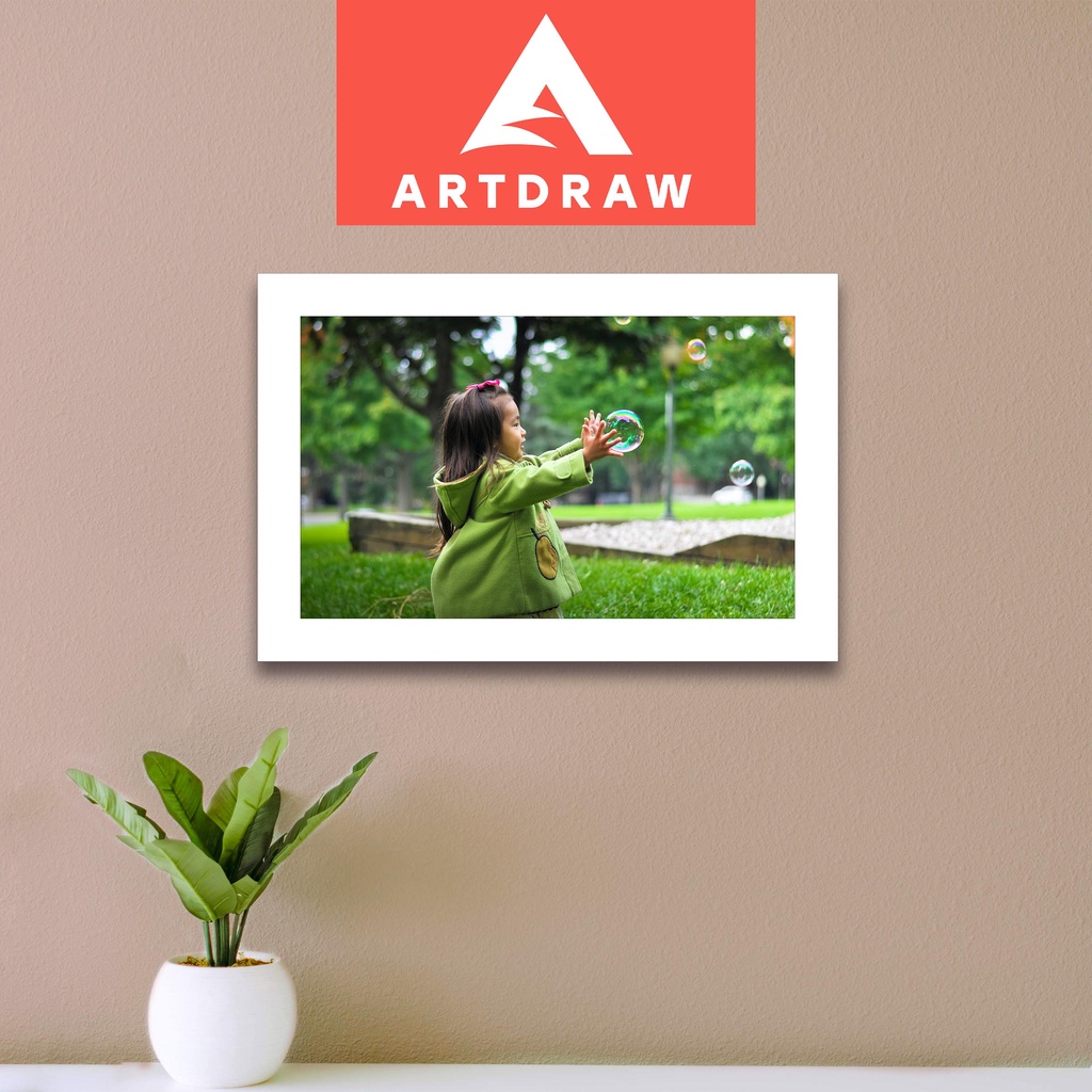 Jual CETAK FOTO+Exclusive BINGKAI HD 20X30 ( frame tanpa paku tinggal ...