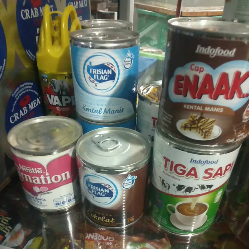 Jual SUSU DAIRY CHAMP/BENDERA/TIGA SAPI/CAP ENAK KALENG | Shopee Indonesia