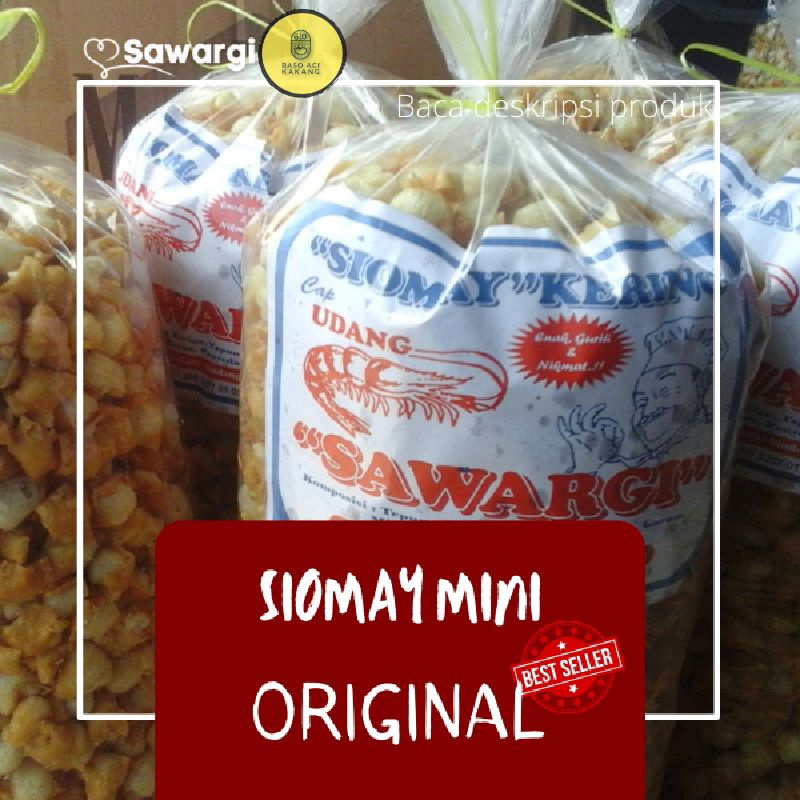 Jual SIOMAY KERING MINI 5KG KHAS GARUT | Shopee Indonesia