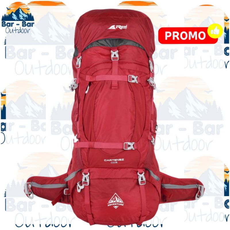 Jual Tas Gunung Carrier Arei Rei Premium Cartenz 60L | Shopee Indonesia