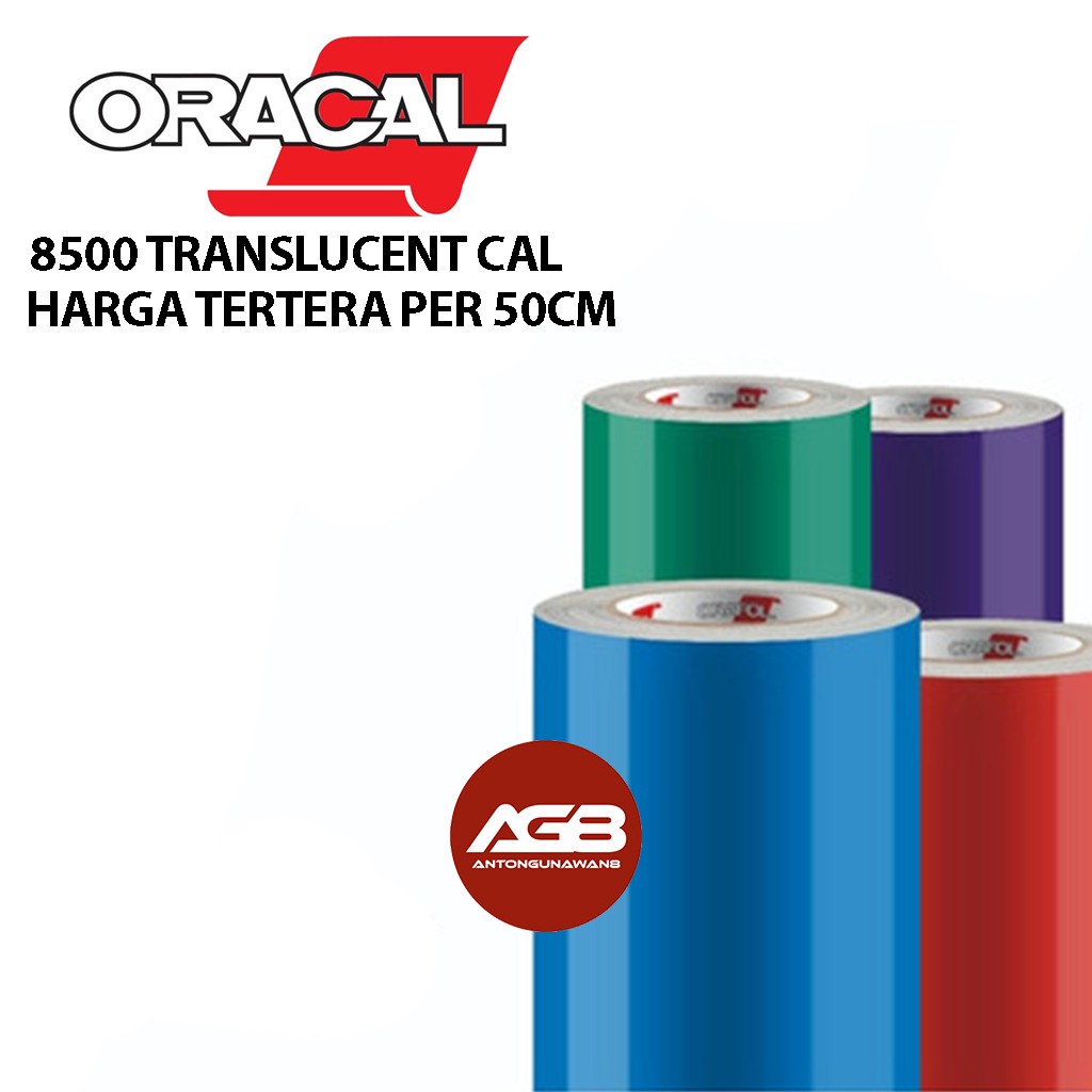 Jual Sticker ORACAL 8500 TRANSLUCENT CAL GERMANY | Shopee Indonesia