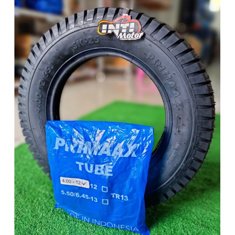 Jual Paket Ban luar dan Dalam VIAR 400 RING 12 SK20 SET ban PRIMAX ...
