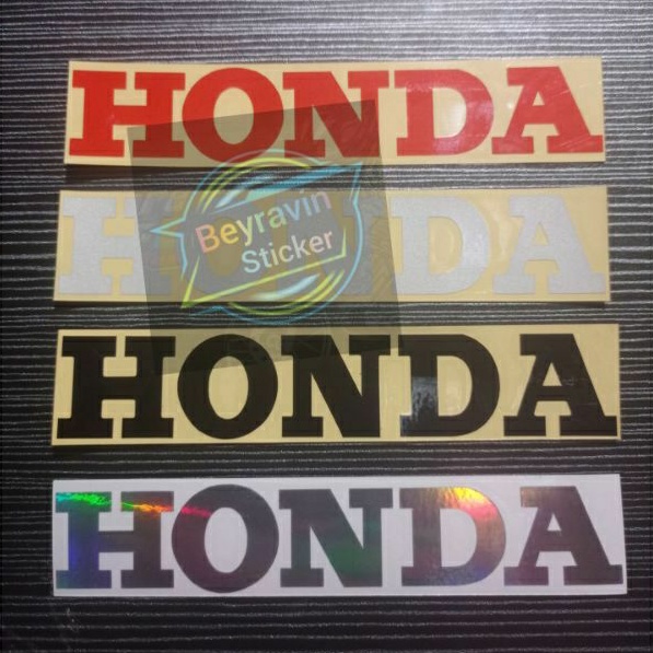 Jual STICKER TULISAN HONDA CUTTING | Shopee Indonesia