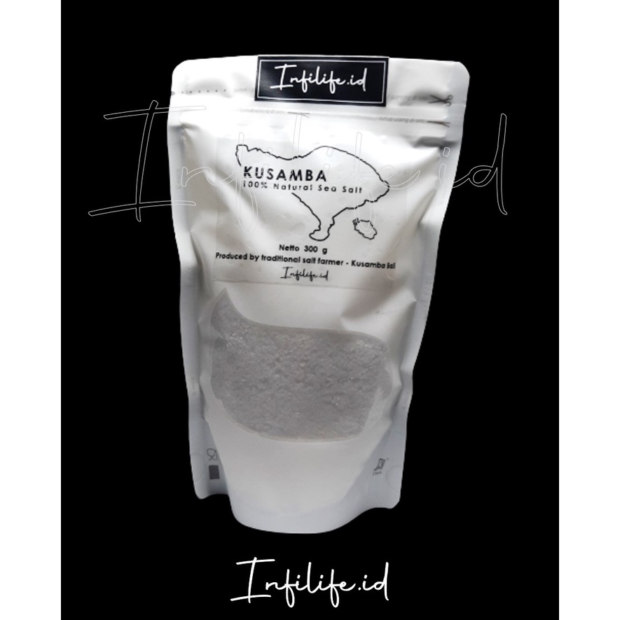 Jual Garam Kusamba Bali 300 gr|Kusamba Natural Sea Salt | unrefined ...