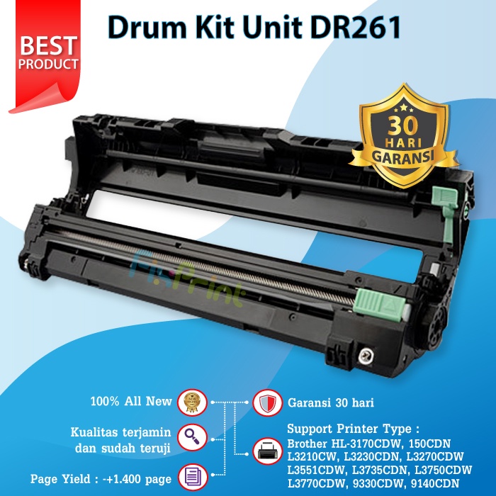 Jual Drum Kit Unit DR261 DR263 DR-261 DR-263 dr261 TN261 TN263 New ...