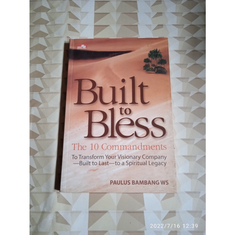 Jual buku built to bless - Paulus bambang ws | Shopee Indonesia