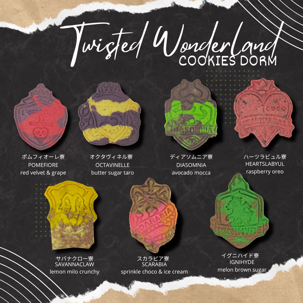 Jual TWISTED WONDERLAND COOKIES WYSMAN PREMIUM pomefiore ighnihyde ...