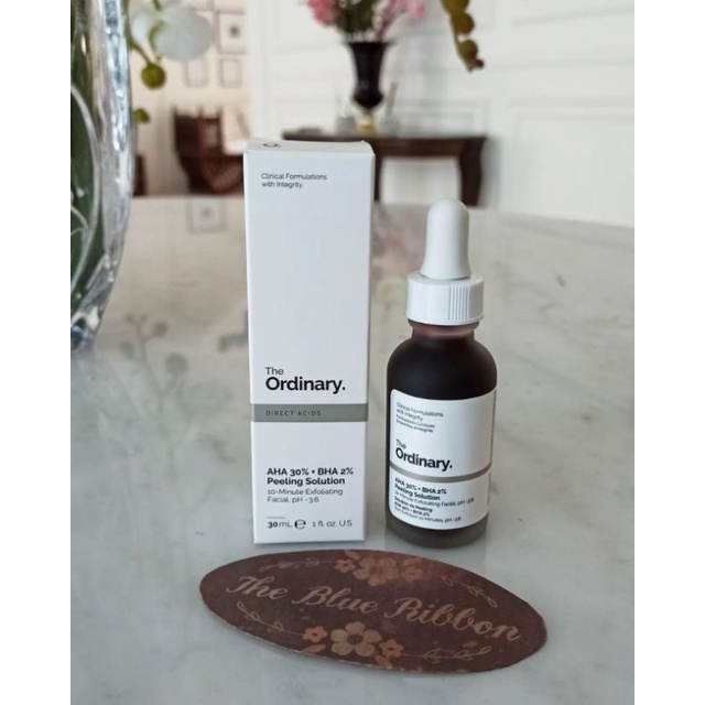 Jual BLUE RIBBON ORDINARY TO ORIGINAL USA !! AHA 30% + BHA 2% Peeling ...