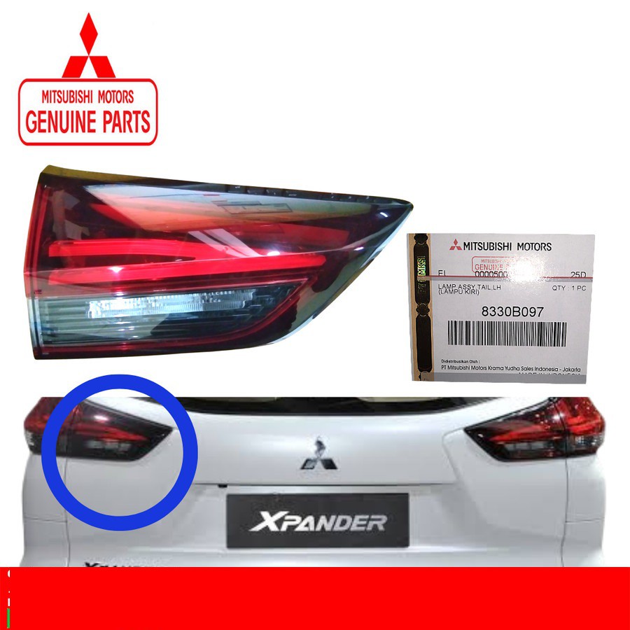 Jual LAMPU REFLEKTOR BAGASI BELAKANG KIRI XPANDER 8330B097 | Shopee ...