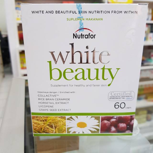 Jual Nutrafor White Beauty 60 kapsul / box | Shopee Indonesia