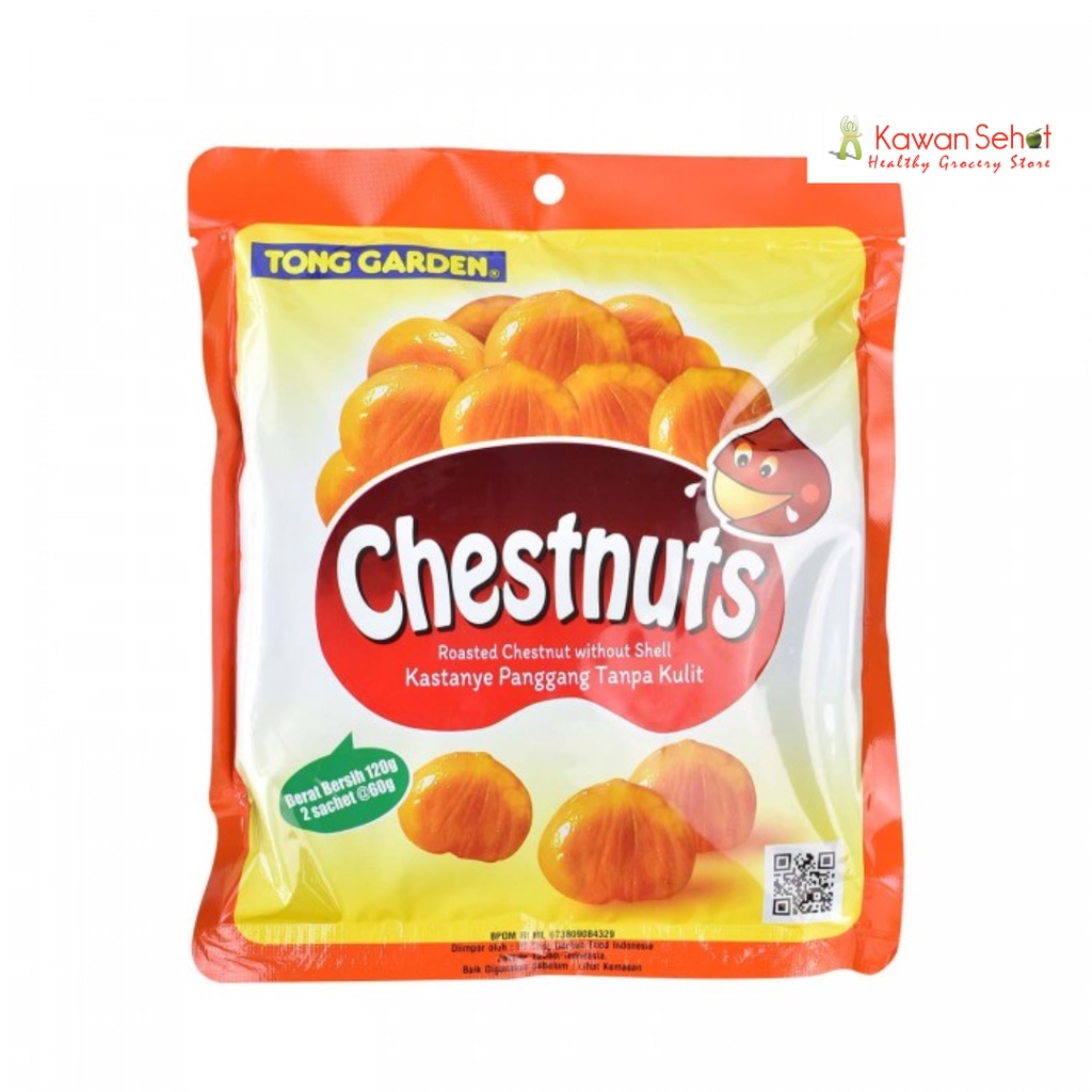 Jual Tong Garden Organic Roasted Chestnut 120gr | Kacang Kastanye ...