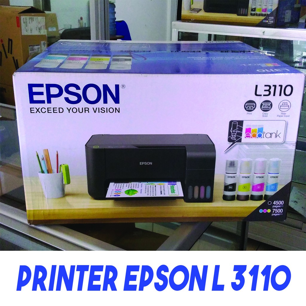 Jual PRINTER EPSON L3110 All In One Ink Tank Printer (Print - Scan ...