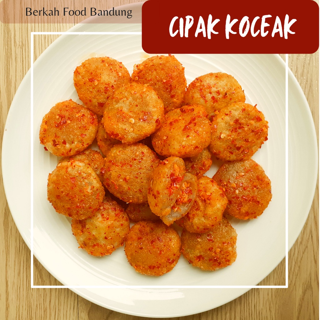 Jual Cipak Koceak Cireng Gepeng Isi Ayam Suir Asli Ala Bandung Cireng ...