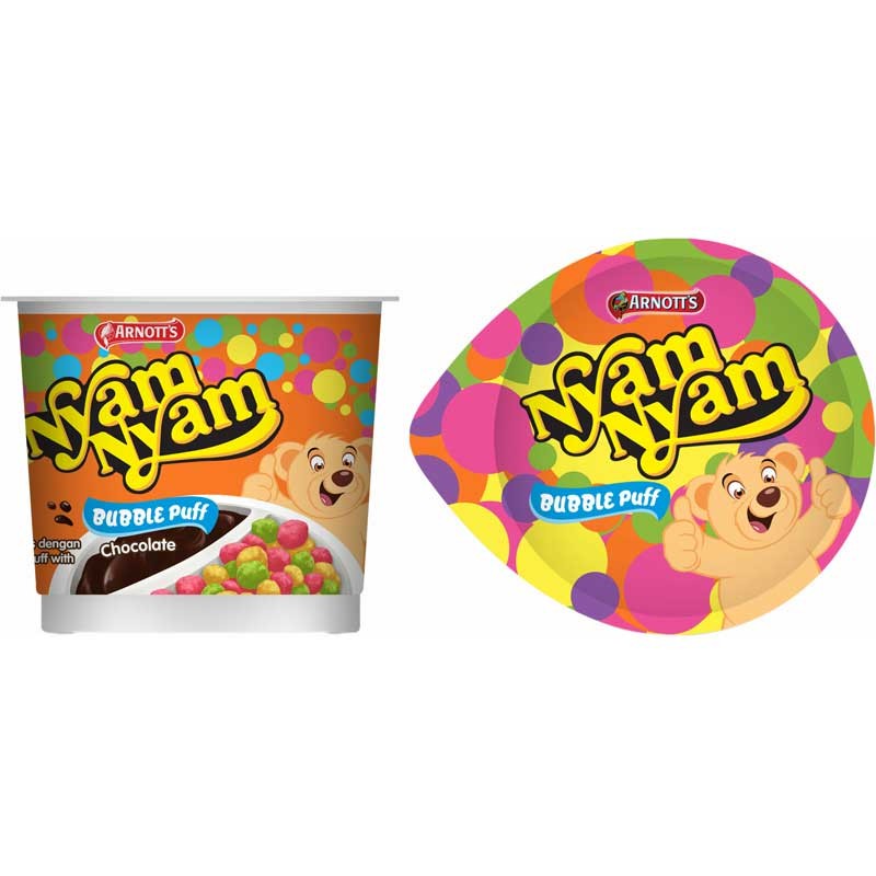 Jual Nyam Nyam Bubble Puff Choco 18 gr | Shopee Indonesia
