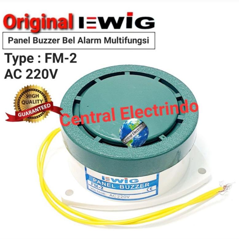 Jual Bell/Bell Tet/Panel Buzzer Fm-2 Ac 220V Ewig. | Shopee Indonesia