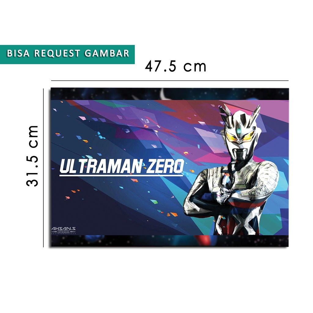 Jual Poster Ultraman Ukuran A3/Hiasan Dinding/wall Decor/Poster Besar ...
