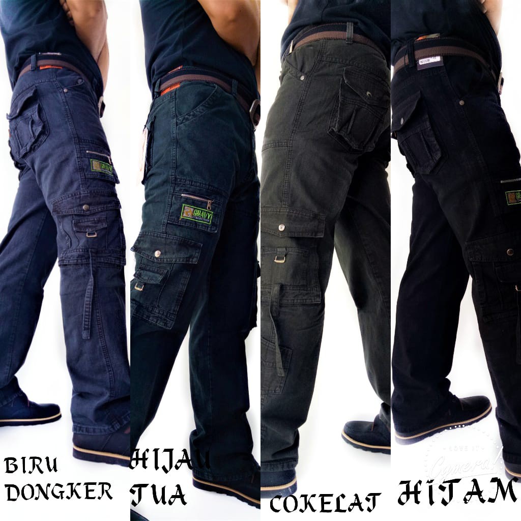 Jual Celana Cargo Panjang Big Size 27 28 29 30 31 32 33 34 35 36 37 38 ...