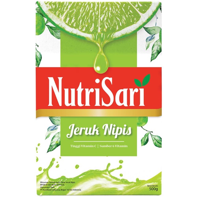 Jual Nutrisari Jeruk Nipis 500gr | Shopee Indonesia